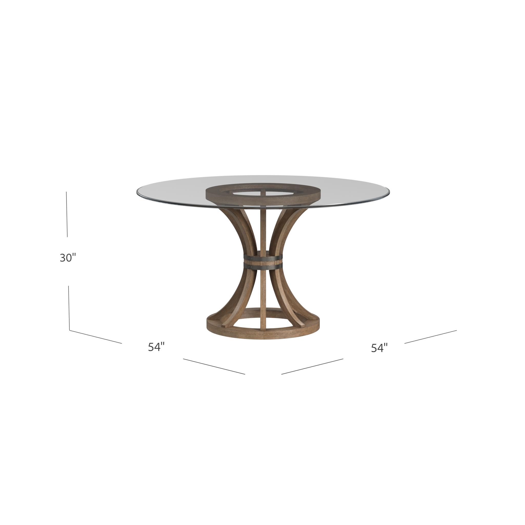 Bassett Sheffield Dining Table In Weathered Natural Finish | 3241-700 ...