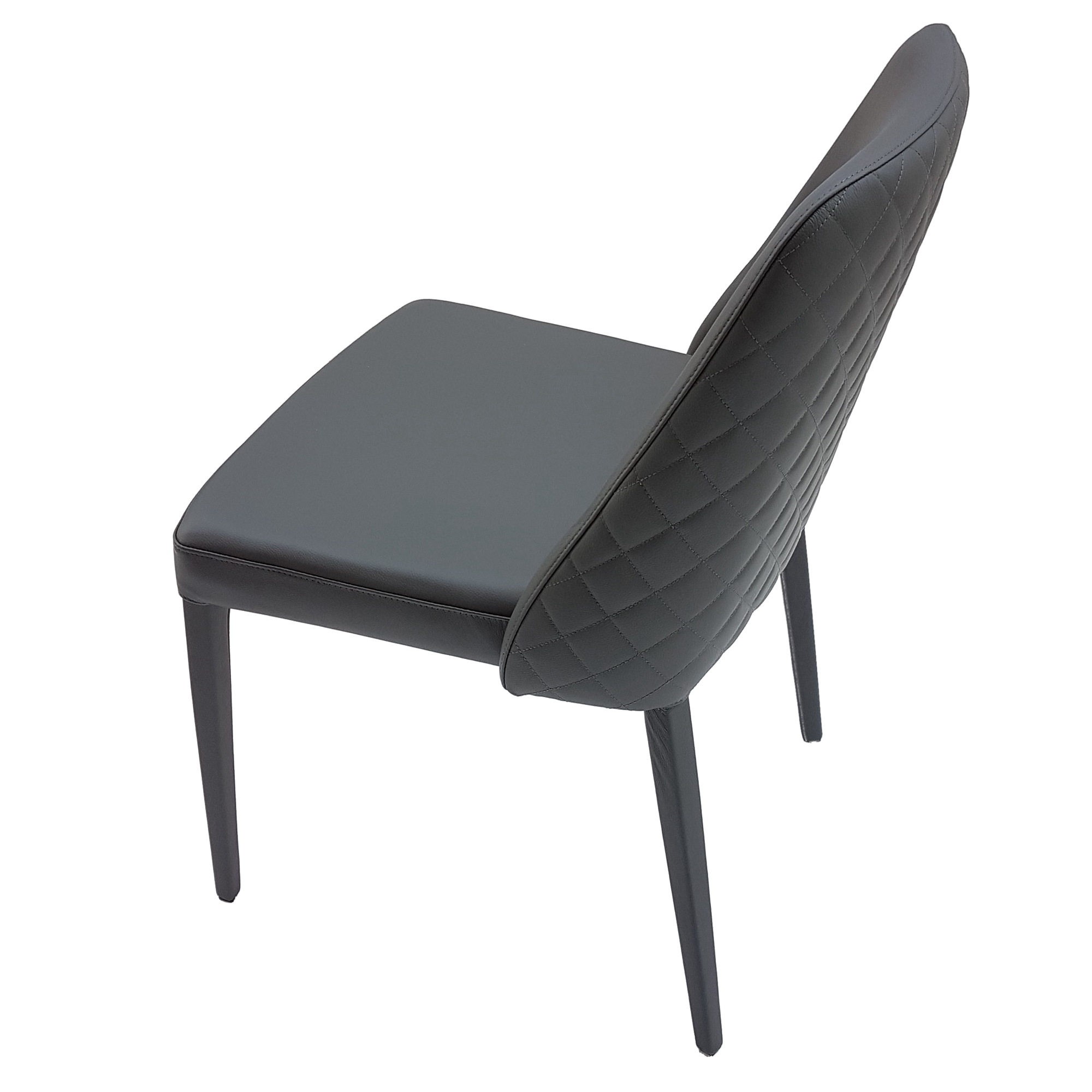 Bellini Modern Living Polly Dining Chair Anthracite Grey | Kitchen ...