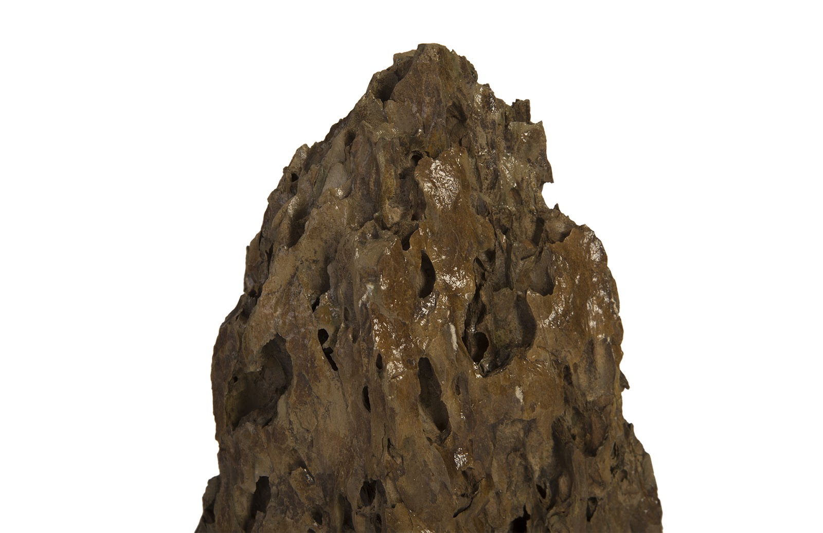 Phillips Collection Stalagmite Sculpture Natural, Lg, Glass Base ...