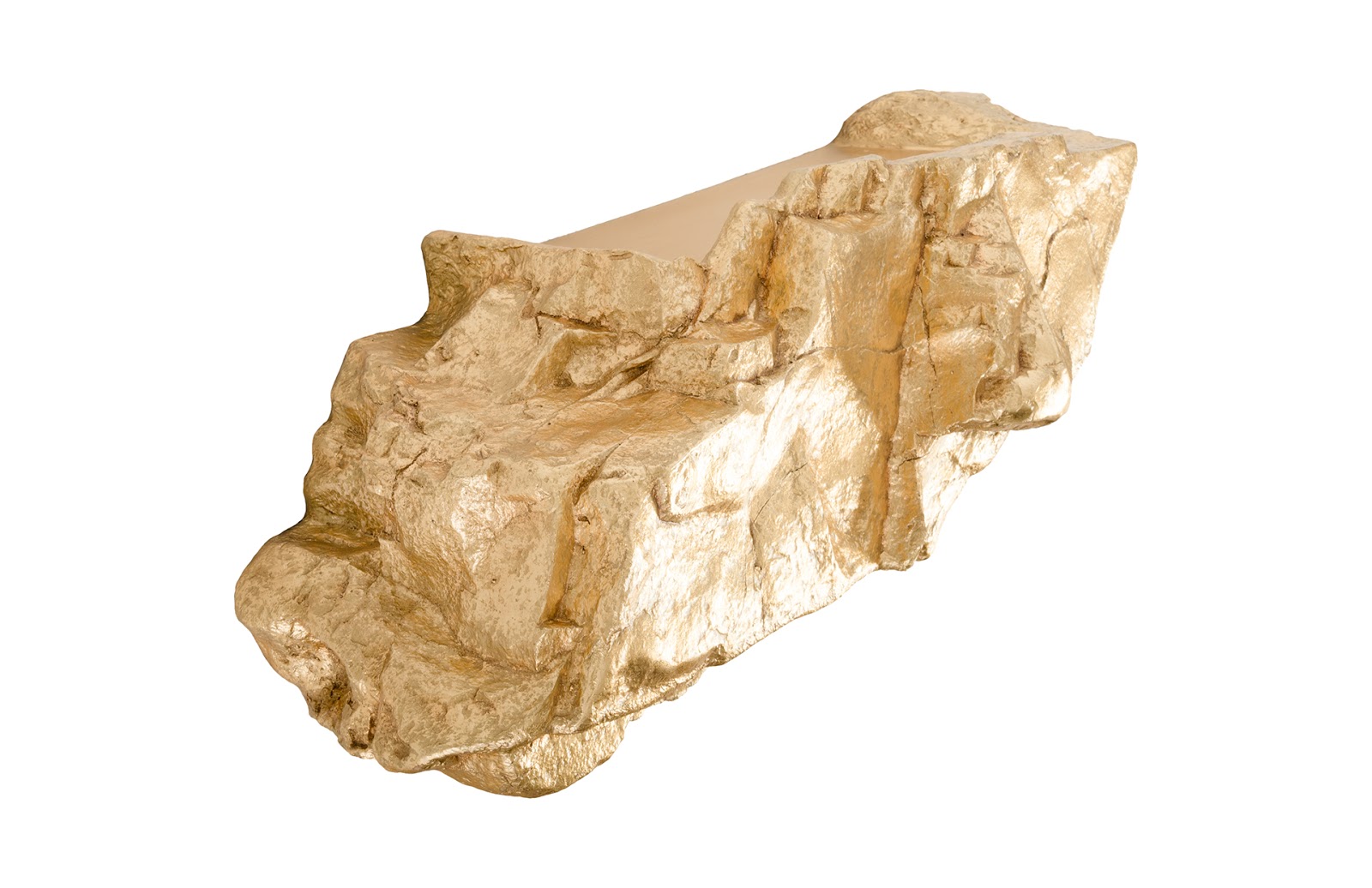 Boulder Shelf, Gold Leaf, Md | Wall Accents