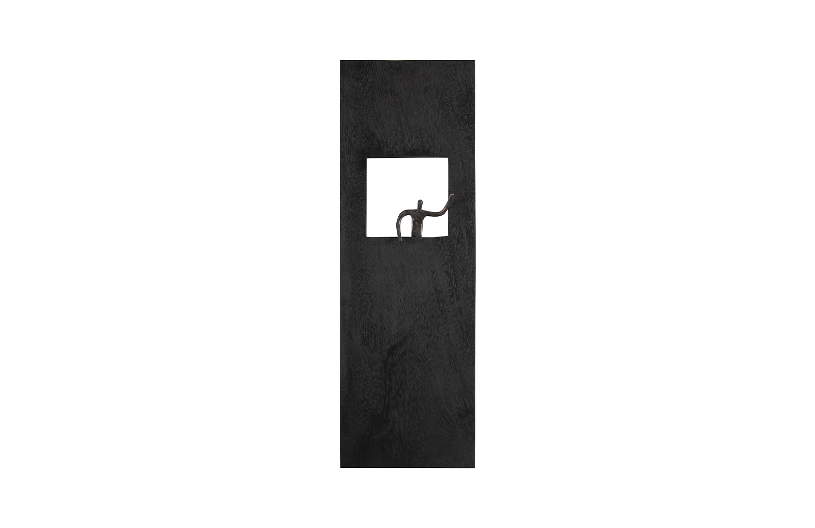 Phillips Collection Atlas Wall Decor Rectangle Black Black Wood Phillips Collection Atlas Wall Decor Rectangle Black Black Wood