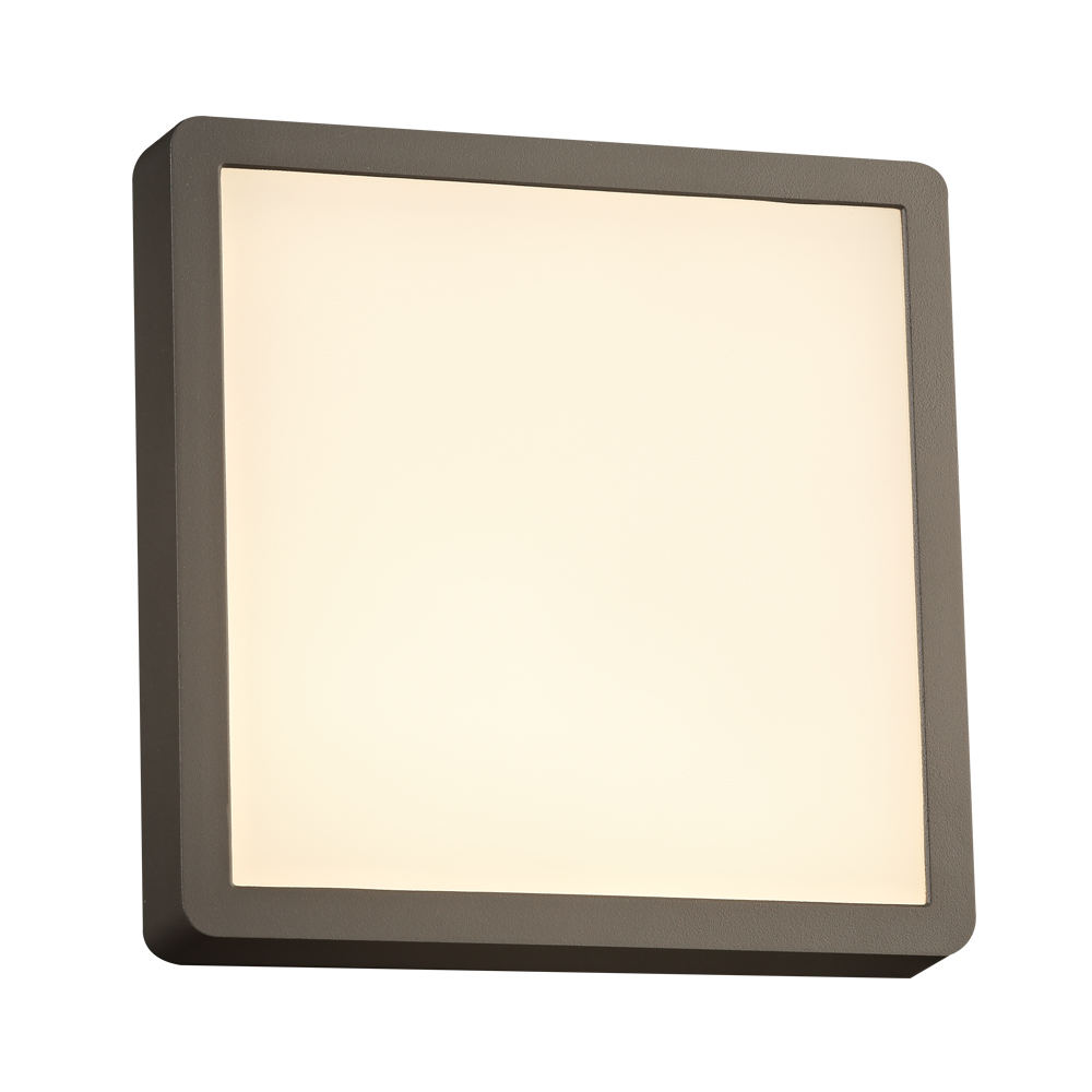 1 Square Bronze Exterior Light From The Oliver Collection | Outdoor ...