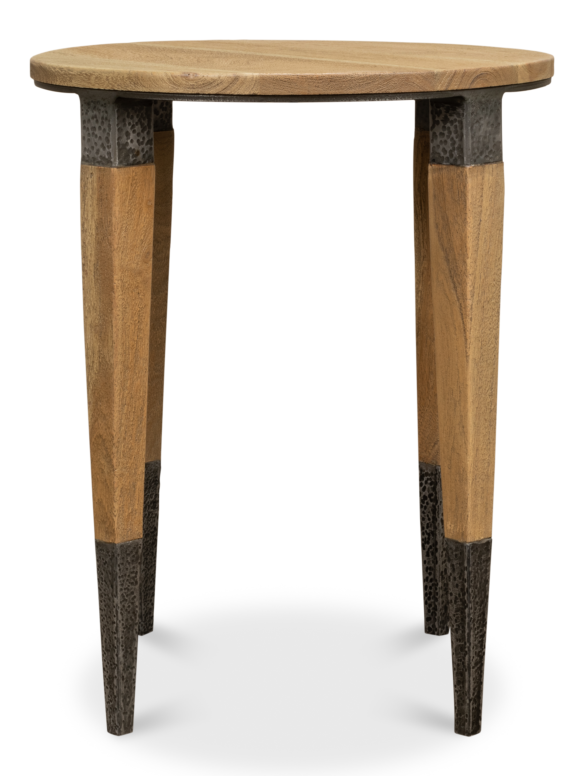 Saber Leg Chairside Table Round | End & Side Tables