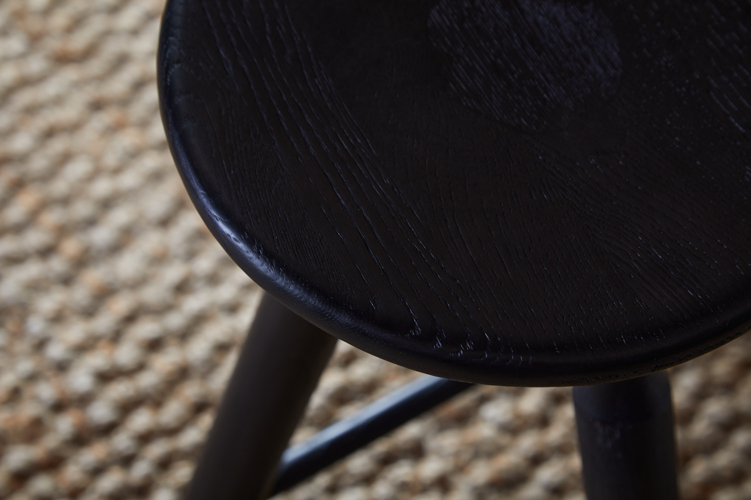 Dowel Counter Stool - Charcoal | Bar Stools & Counter Stools